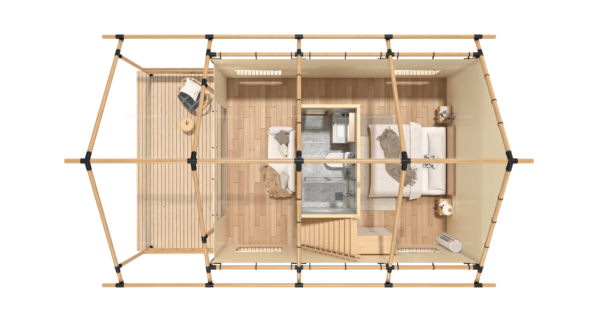 Safari Tent - Loft - Glamping Tent, Wedding & Event Tents For Sale