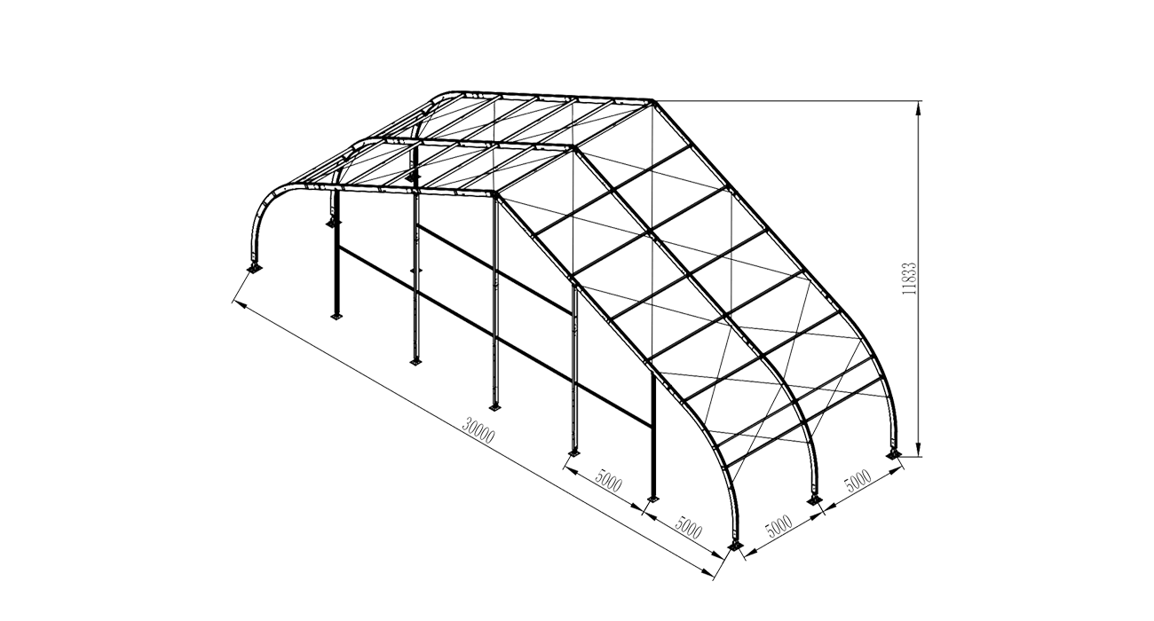 TFS Curved Tent - Glamping Tent, Wedding & Event Tents For Sale