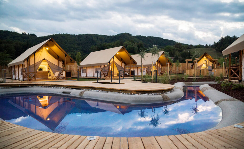 Luxury Safari Tent Glamping - New Hotel Style