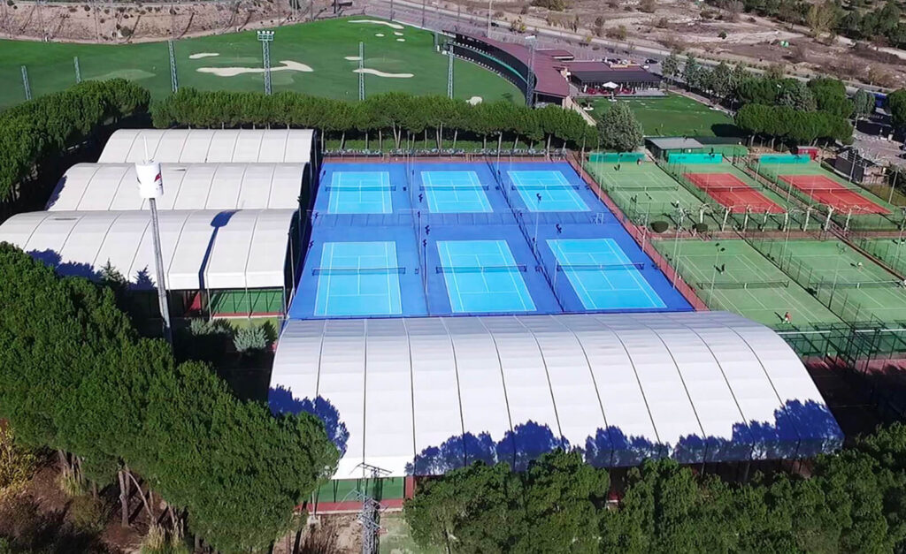 Outdoor Marquee Sports Arch Tent - Professional Padel Courts